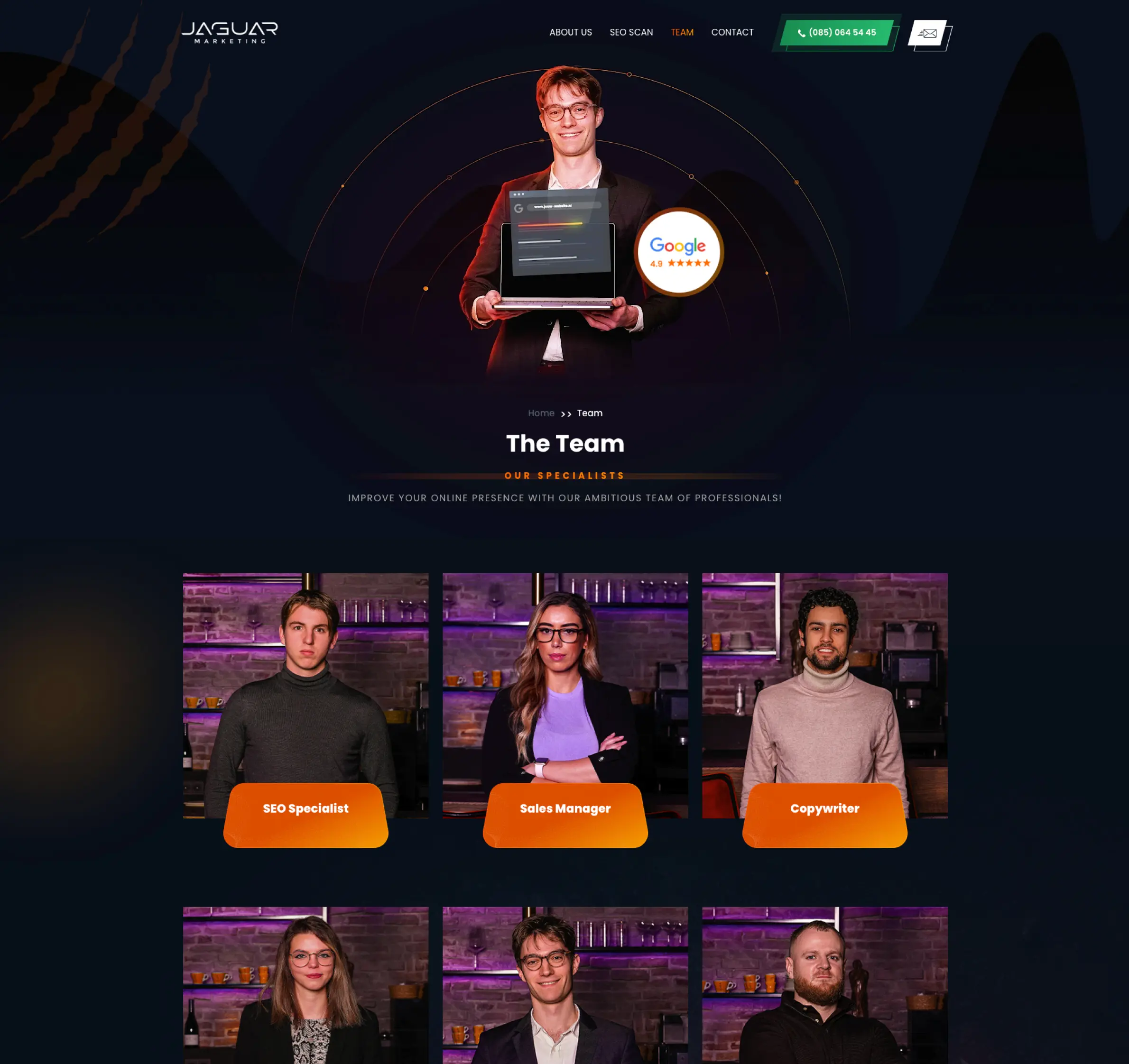 Jaguar Marketing, WordPress Design & Development - Webskitters LTD