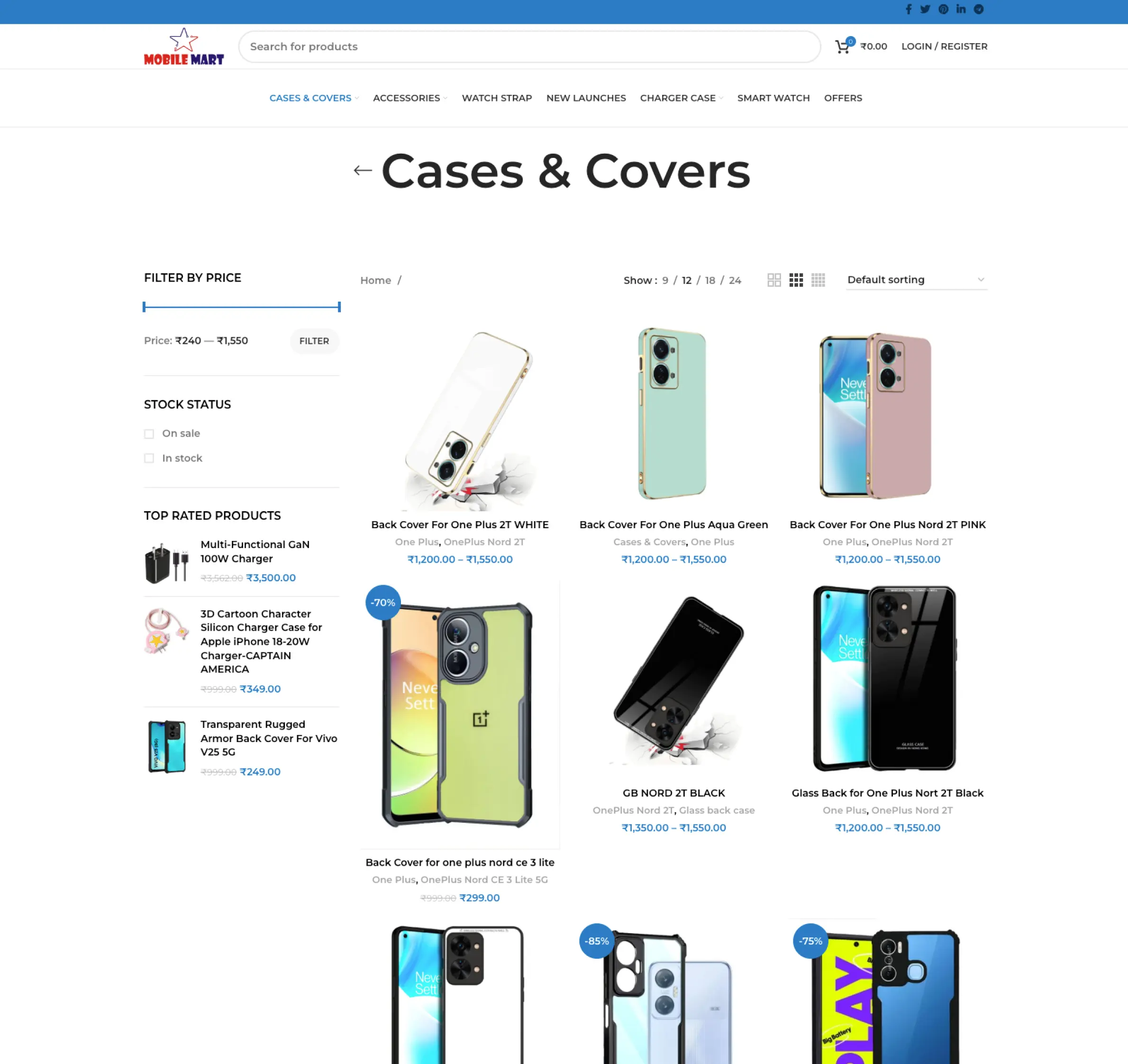 Mobile Mart, Magento Design & Development - Webskitters LTD